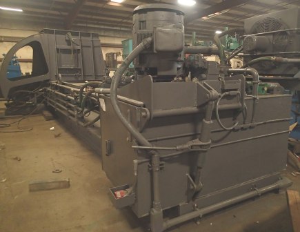 Reconditioned IPS TR-1288-100S Two Ram Auto Tie Horizontal Baler in ...
