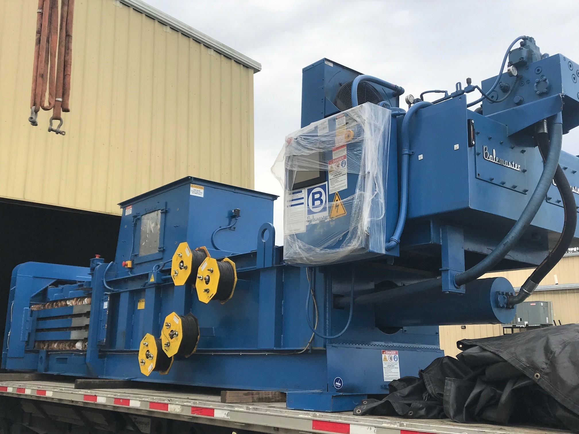 Used 2011 Balemaster 4850G-10 Single Ram Auto-Tie Baler in West Point ...