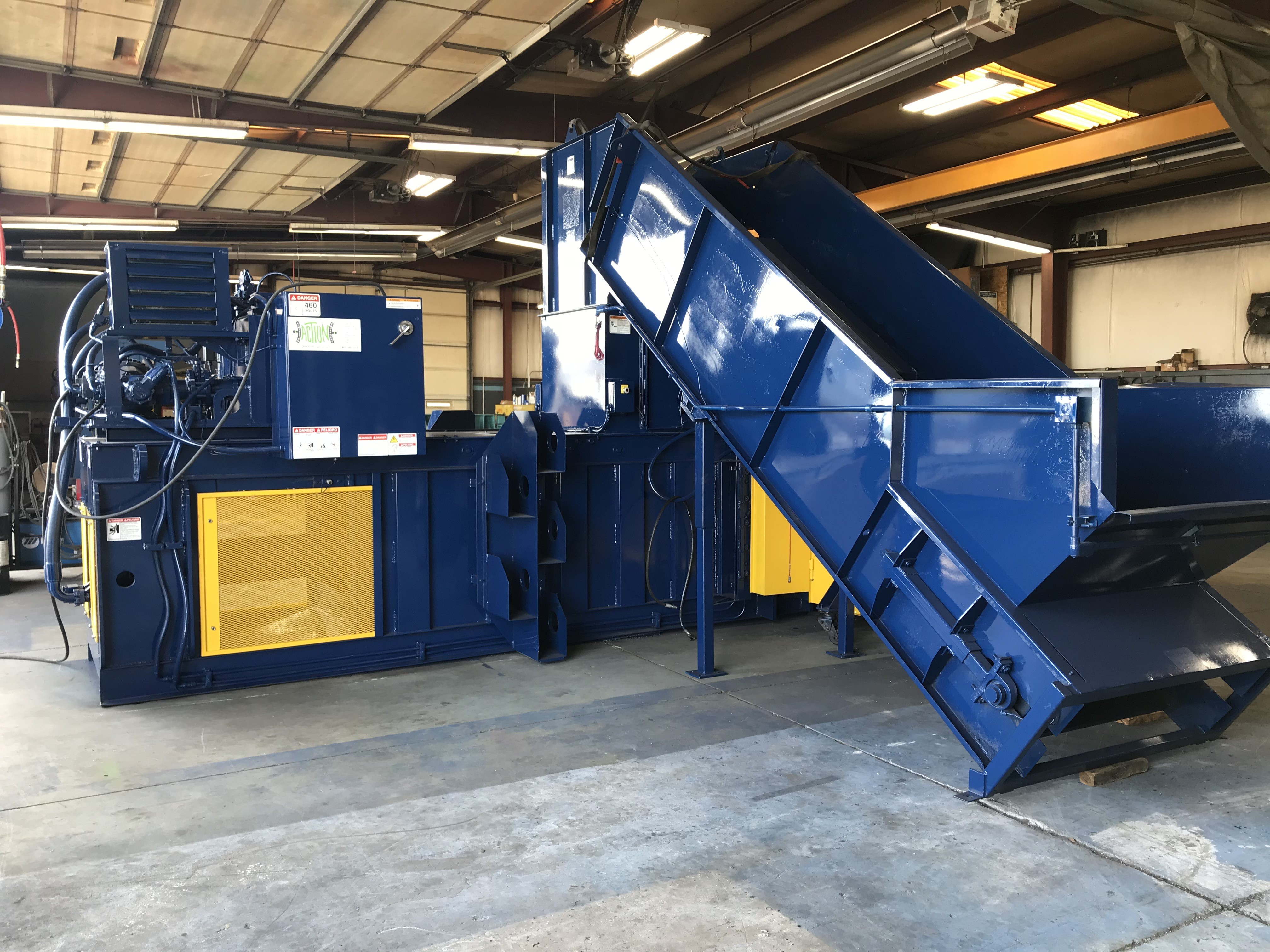 Used Marathon WS 5042-830 Open End Auto-Tie Horizontal Baler in Salt ...